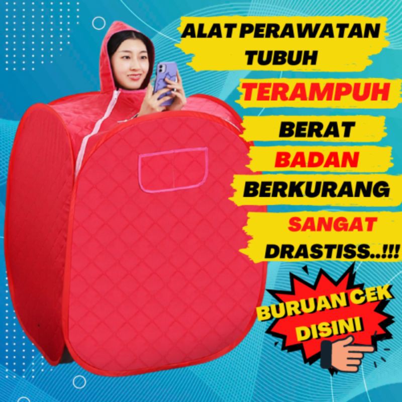 Jual SAUNA PORTABLE Sauna Portable Alat Pelangsing Tubuh Alat Sauna ...