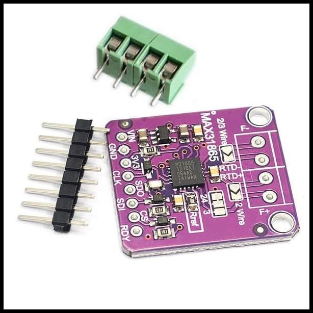 Jual Max31865 Pt100 Pt1000 Thermocouple Sensor Amplifier Module Rtd To ...