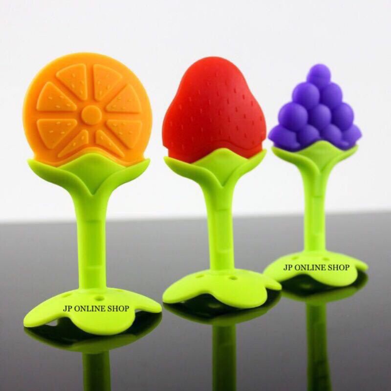 Jual Tooth teether bayi / gigitan bayi model buah (tanpa packingan ...