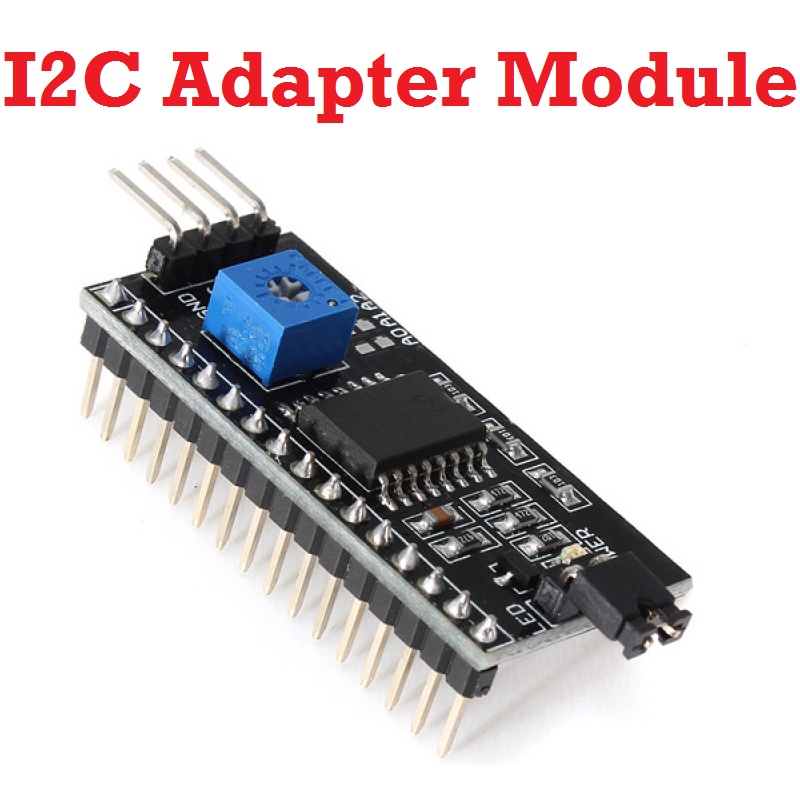 Jual [HAEBOT] I2C Module Modul Adapter LCD 16x2 20x4 1602 2004 Praktis ...