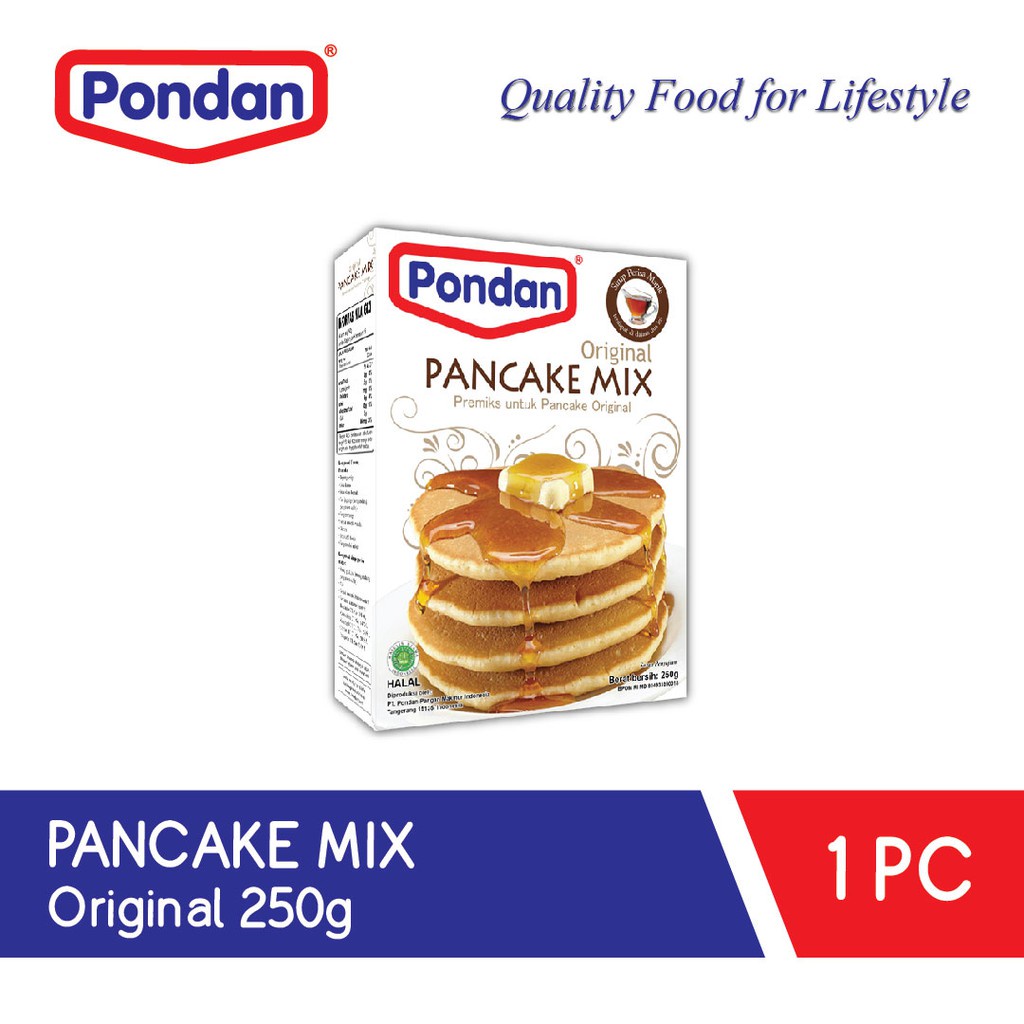 Jual Pondan Pancake Original 250g | Shopee Indonesia