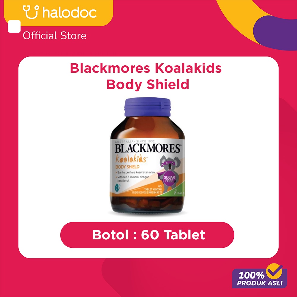 Jual Blackmores Koalakids Body Shield 60 Tablet Kunyah | Shopee Indonesia