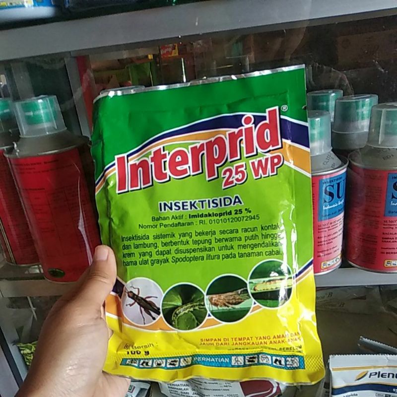 Jual insektisida interprid 25wp (100gram) | Shopee Indonesia