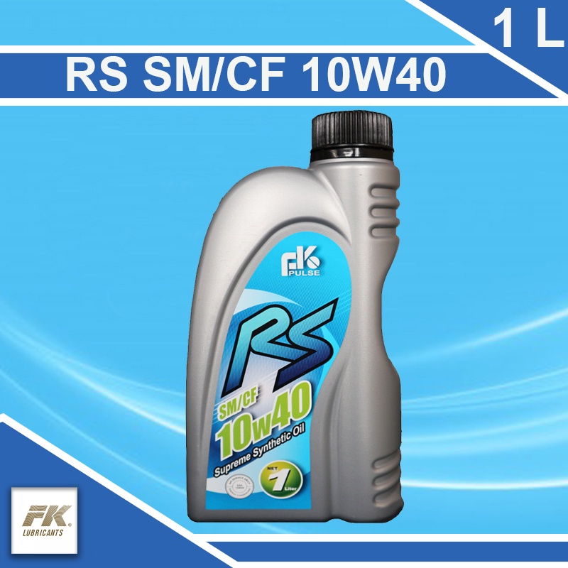 Jual Oli FK Lubricants, Pulse RS SM/CF, 10W40, 1 Liter | Shopee Indonesia