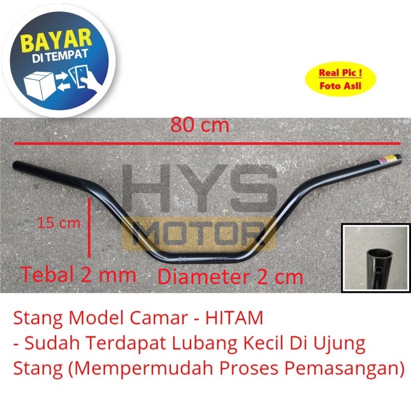 Jual Setang Stang Stir Handlebar Motor Variasi Model CAMAR - Universal ...
