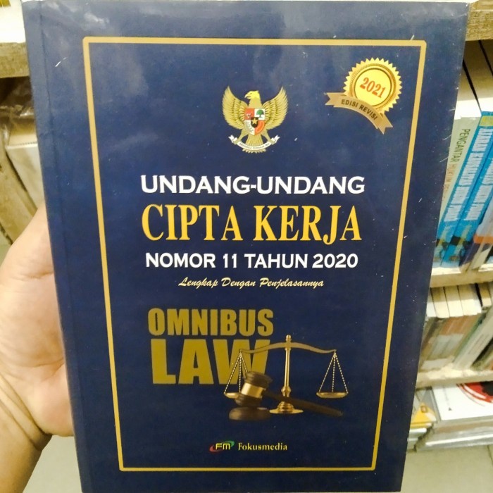 Jual Produk Terbaru Undang Undang Cipta Kerja No 11 Tahun 2020 Revisi ...