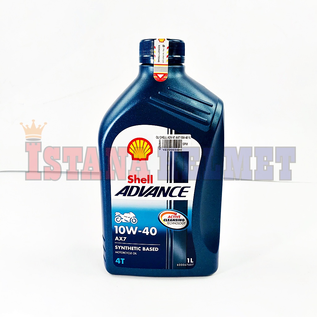 Jual OLI SHELL ADVANCE 4T AX7 10W-40 1L ORIGINAL SHELL | Shopee Indonesia