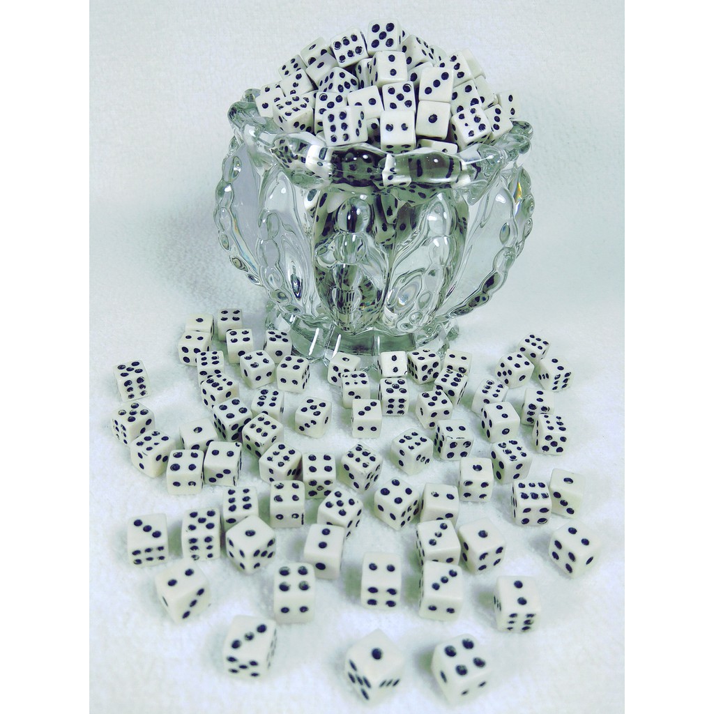 Jual Mini Dadu isi 10 pcs Board Game | Shopee Indonesia