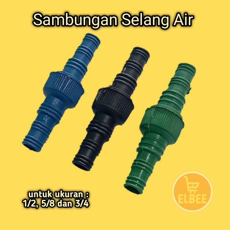 Jual Elbee - Sambungan Selang PVC untuk Uk 1/2,5/8,3/4 | Shopee Indonesia