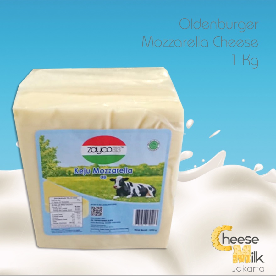 Jual HARGA MURAH Zayco Oldenburger Mozzarella Cheese 1 Kg | Shopee Indonesia