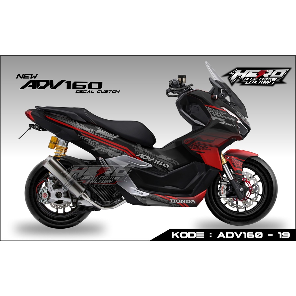 Jual DECAL ADV 160 - DECAL ADV 160 VARIASI ABSTRAK KODE 19 | Shopee ...
