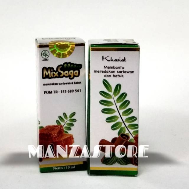 Jual Mix saga madu sariawan panas dalam batuk Anak Anak 10ml | Shopee ...
