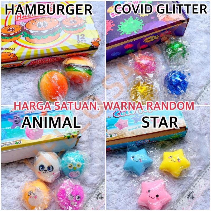 Jual MAINAN SQUISHY SKUISI LUCU SATISFYING MUSHROOM STAR ANIMAL CUTE ...