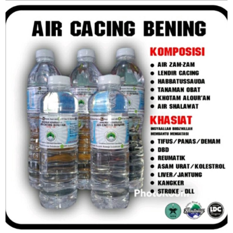 Jual AIR CACING BENING (ACB) 600ML | Shopee Indonesia