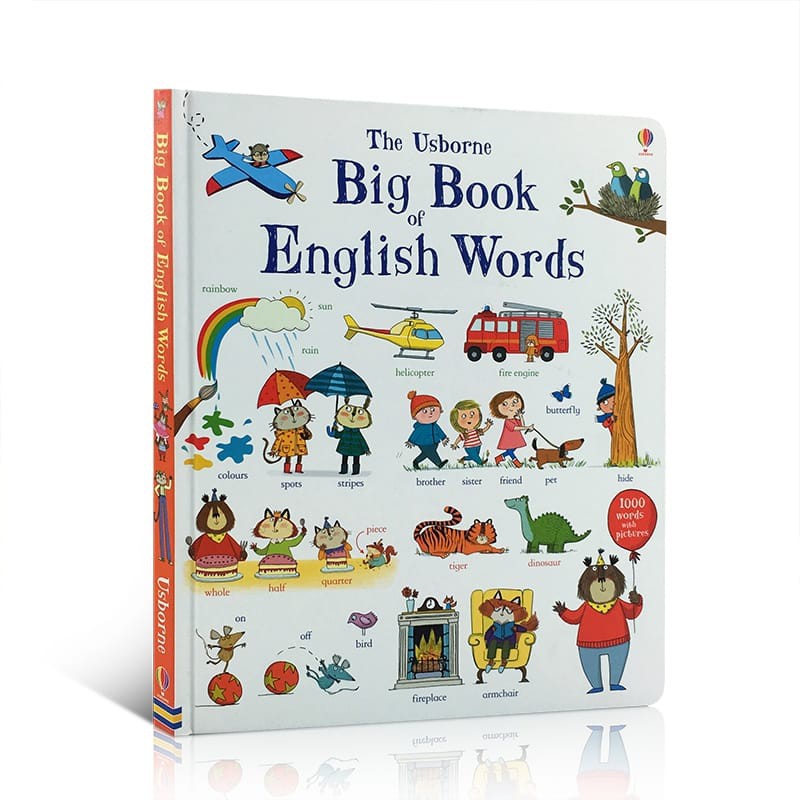 Jual [U804] USBORNE BIG BOOK OF ENGLISH WORDS BUKU ENGLISH WORDS ...
