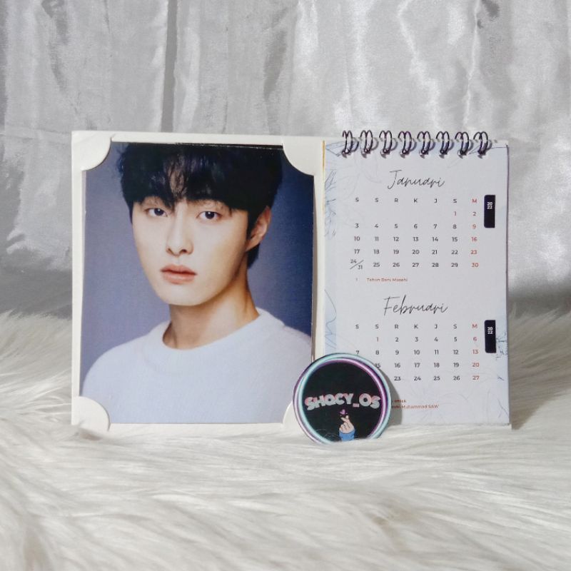 Jual Kalender Meja 2023 Aktor AOUAD Yoon Chan Young Park Solomon Cho ...