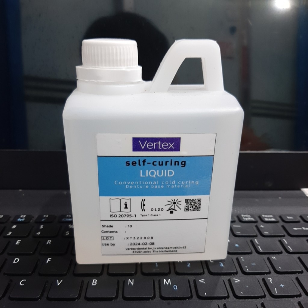 Jual SC LIQUID VERTEX MINYAK GIGI SELF CURING BOTOL ( 500ML ) BAHAN ...