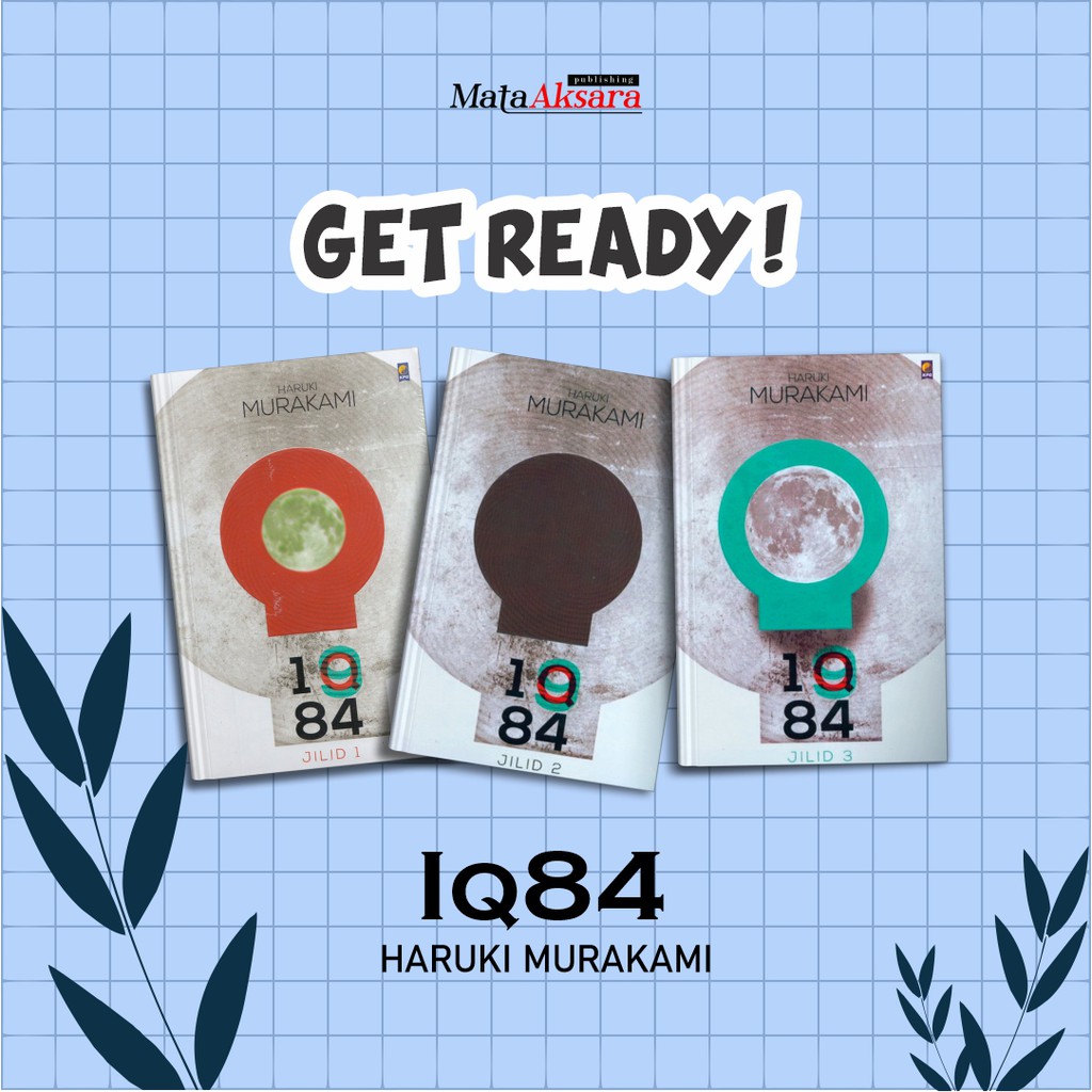 Jual SERI LENGKAP NOVEL IQ84 - HARUKI MURAKAMI JILID 1, 2, dan 3 DAN ...