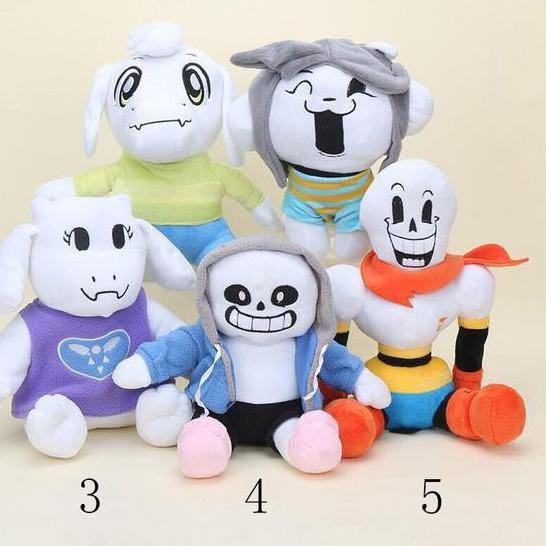 Jual Boneka Plush Model Undertale Papyrus Asriel Toriel Temmie 30cm ...