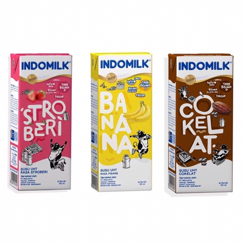 Jual Indomilk Susu UHT Kotak 190ml All Varian | Shopee Indonesia