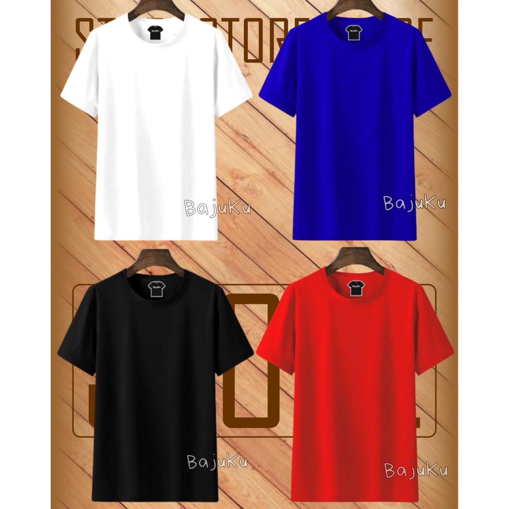 Jual Kaos Oblong Polos / Kaos Polos / Kaos Polos Dewasa / kaos Oblong ...
