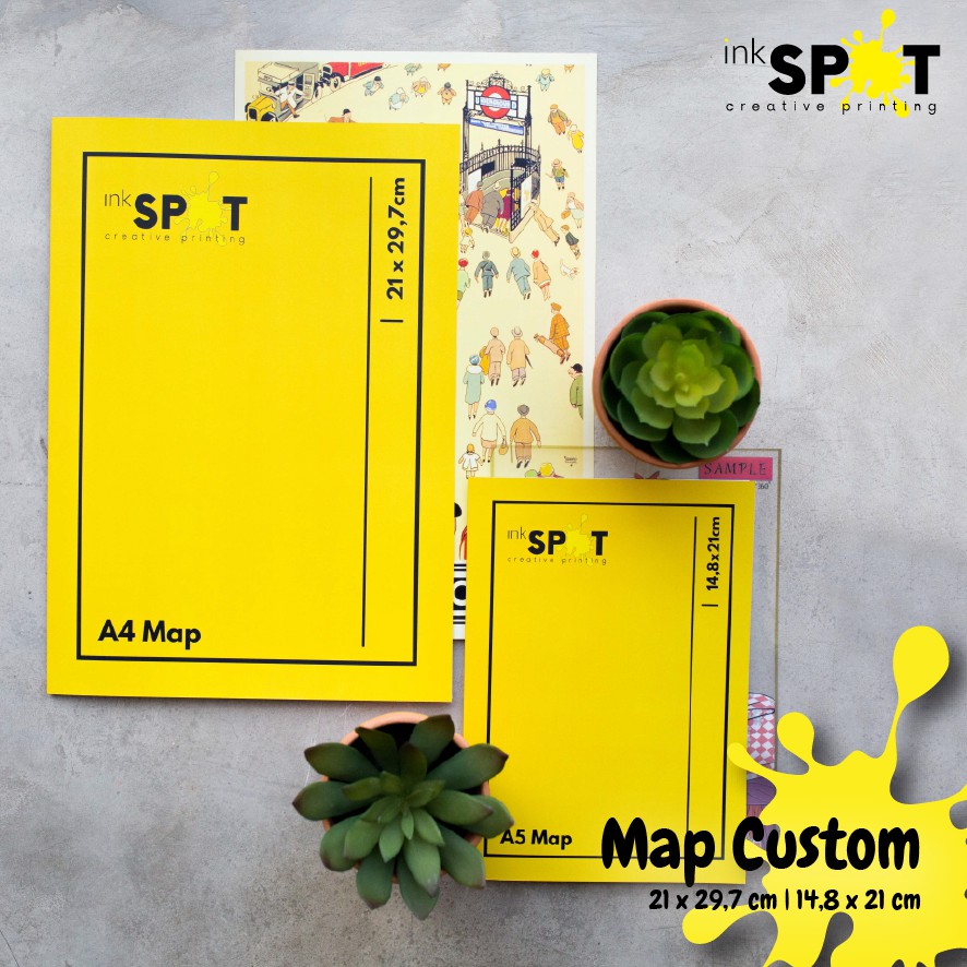 Jual Cetak Custom Stopmap (MAP) A5 & A4 | Shopee Indonesia