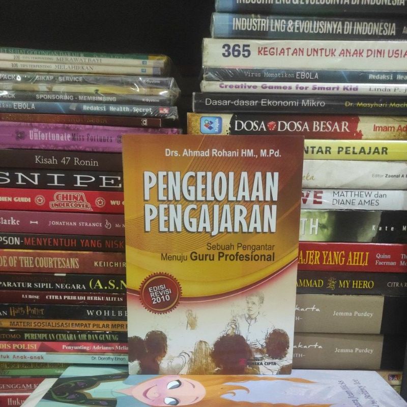 Jual BUKU ORIGINAL PENGELOLAAN PENGAJARAN DRS AHMAD ROHANI | Shopee ...