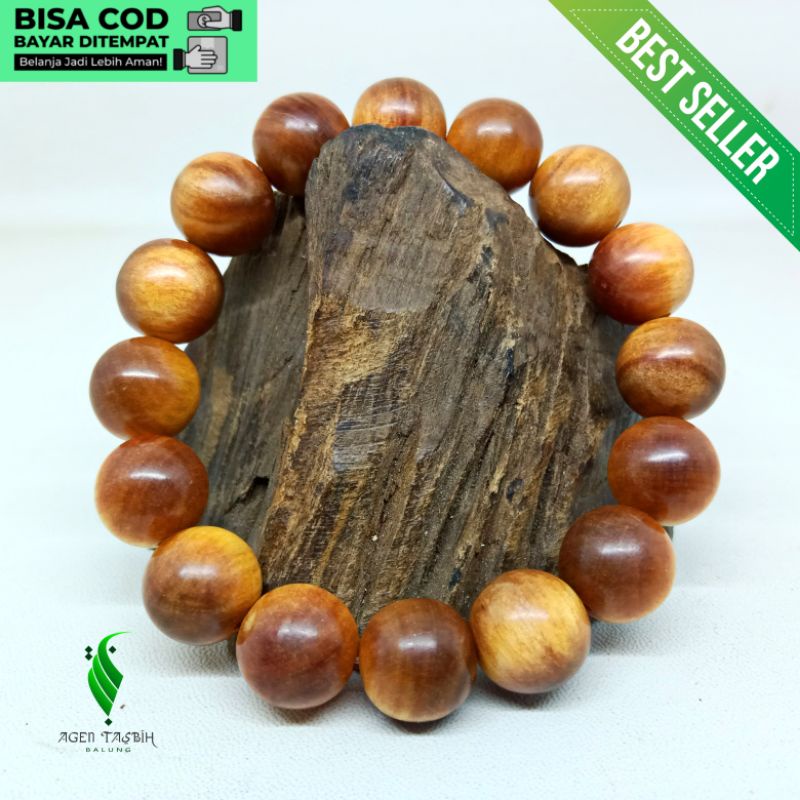Jual Gelang Kayu Agatis Asli Kayu Langka Nusantara, Gelang Kayu Raja ...