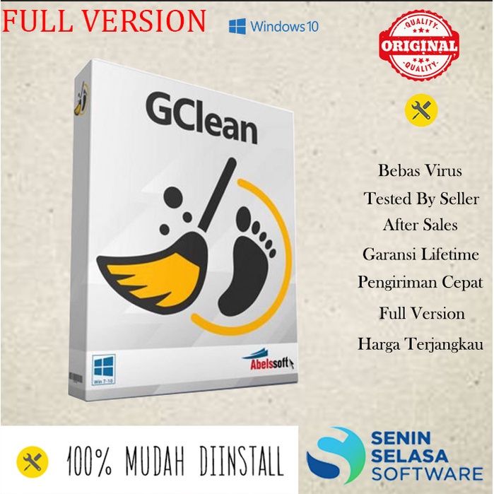 Jual app Software Proteksi Aplikasi Google: Abelssoft GClean 2022 [WIN ...
