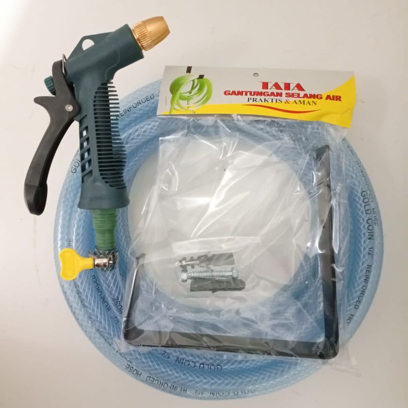 Jual Paket selang air bening 10meter ukuran 5/8inch Tebal 2mm | Shopee ...