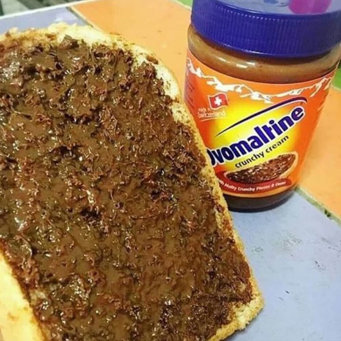 Jual SELAI- OVOMALTINE CRUNCHY 680GR SELAI OLES COKELAT JAR PLASTIK ...