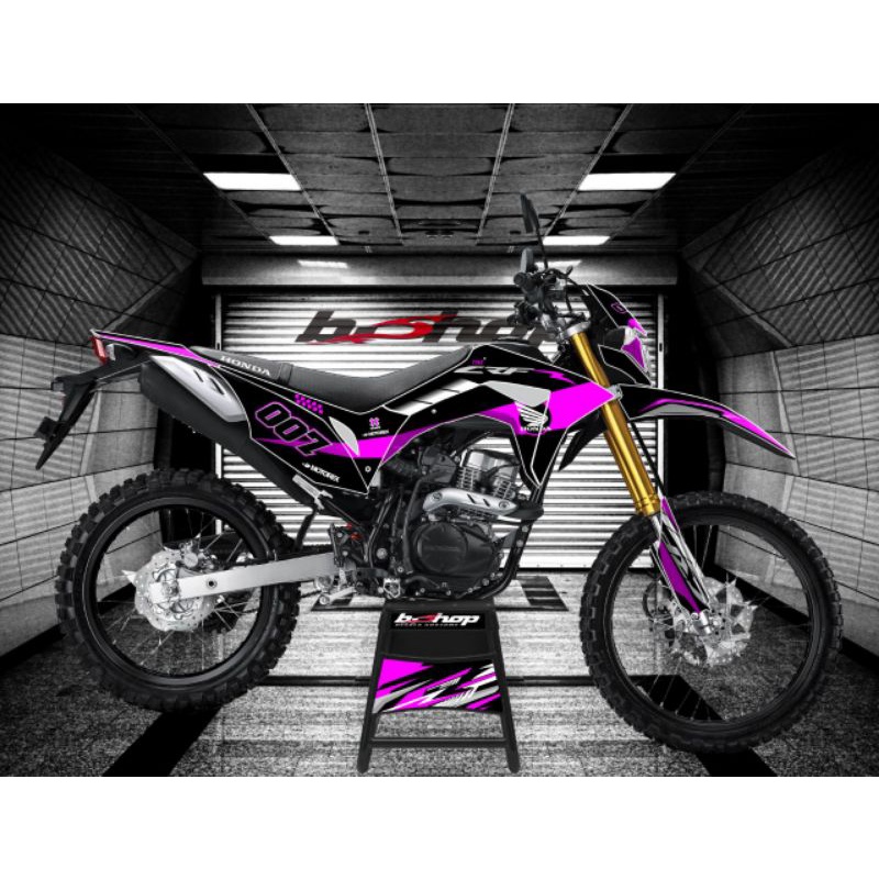 Jual stiker decal crf sticker striping variasi full body stiker ...