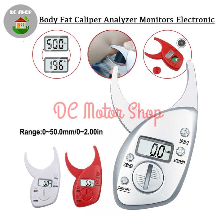 Jual Alat Ukur Lemak Tubuh Digital Body Fat Digital Caliper / Kaliper ...