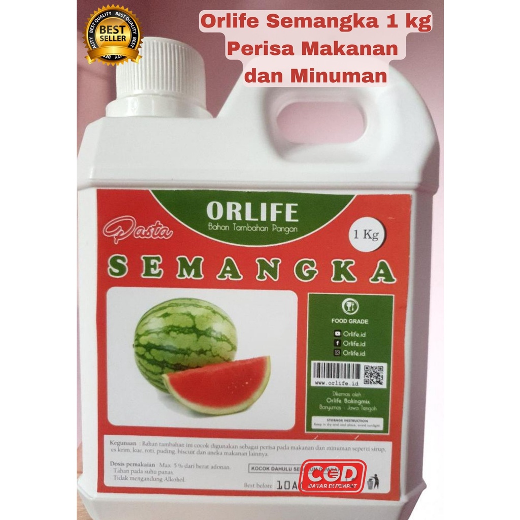 Jual ORLIFE KILOAN | Perisa Pasta Essen Semangka 1 Kg Orlife | Pasta ...