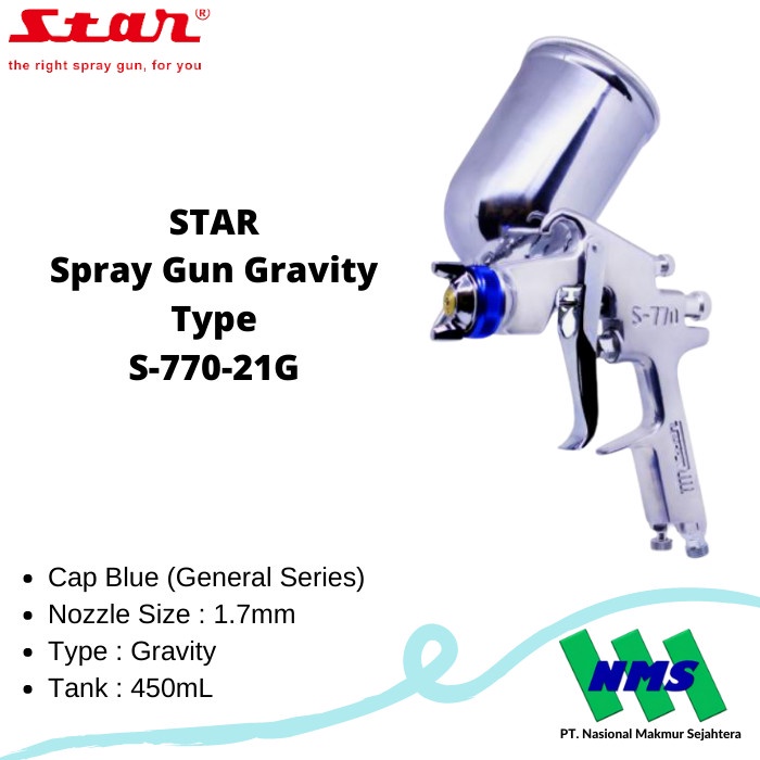 Jual STAR Spray Gun S-710-21G | Shopee Indonesia