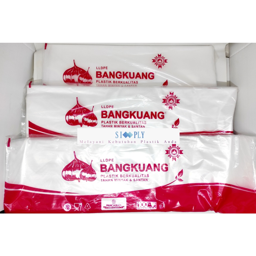 Jual Plastik PE Bangkuang Uk 40x60/50x75/60x100 | Shopee Indonesia