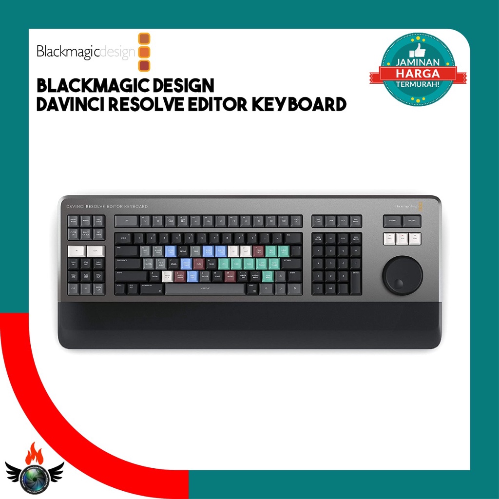 Jual Blackmagic Design DaVinci Resolve Editor Keyboard | Shopee Indonesia