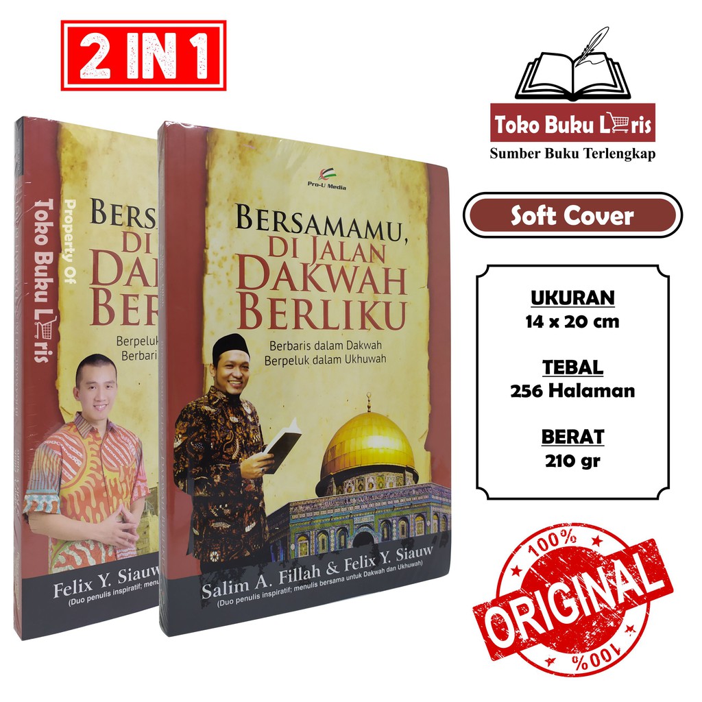 Jual Bersamamu Di Jalan Dakwah Berliku - 2 Judul Buku dalam 1 Buku ...