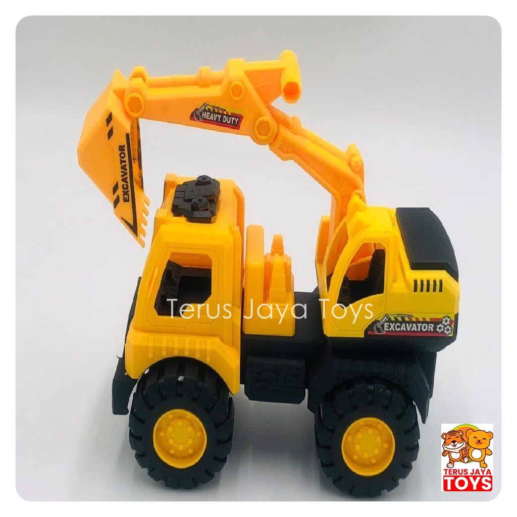 Jual Mainan Mobil Truk Beko Alat Berat Excavator | Shopee Indonesia