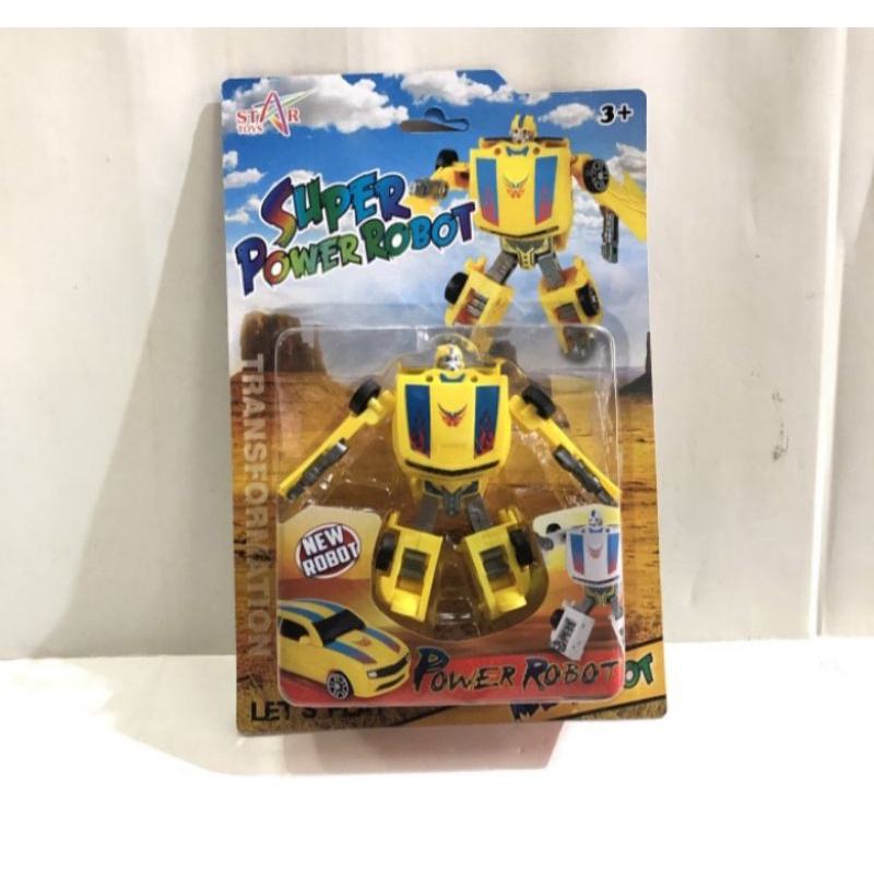 Jual Mainan Robot Transformer Kuning brc55 | Shopee Indonesia
