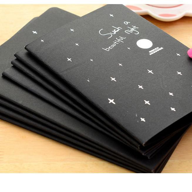 Jual >J74829] BUKU HITAM / Black Paper / Buku Kertas Hitam Polos ...