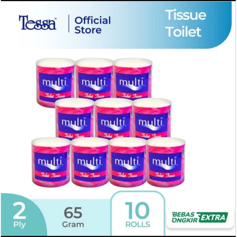Jual Tisu Multi Roll 2ply ( 10 roll ) | Shopee Indonesia