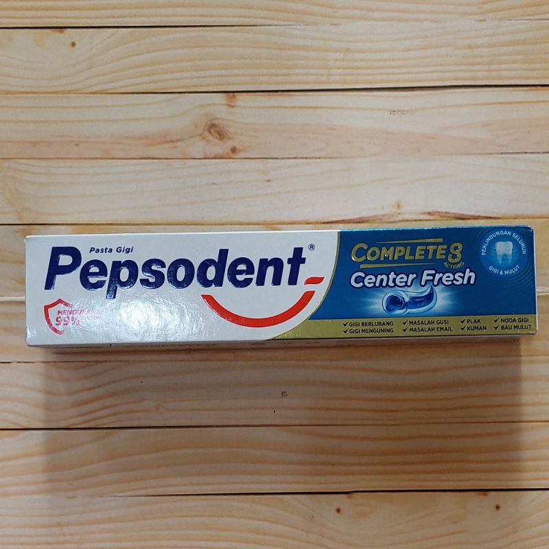 Jual Pepsodent Complete 8 Center Fresh 160grm | Shopee Indonesia