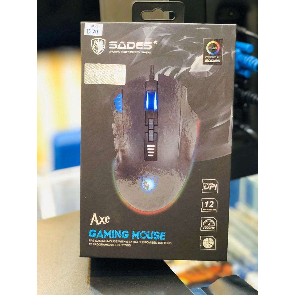 Jual Mouse Gaming Sades Axe Shopee Indonesia