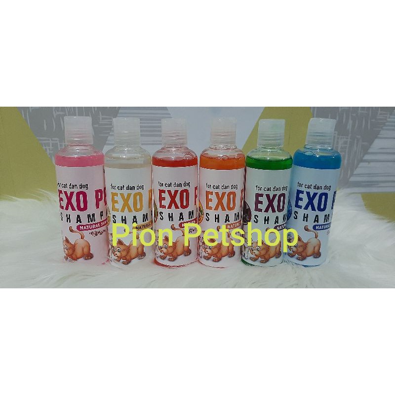 Jual SHAMPO KUCING TERMURAH !!! EXO PET NATURAL SHAMPOO Kemasan 250 ml ...
