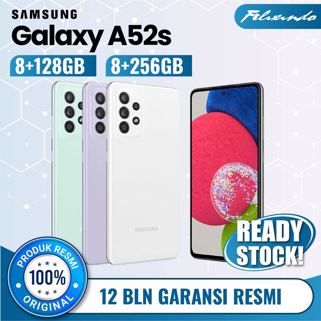 Jual Samsung Galaxy A52s 5G 8/256 8/128 GB RAM 8 ROM 256 128 GB 8GB ...