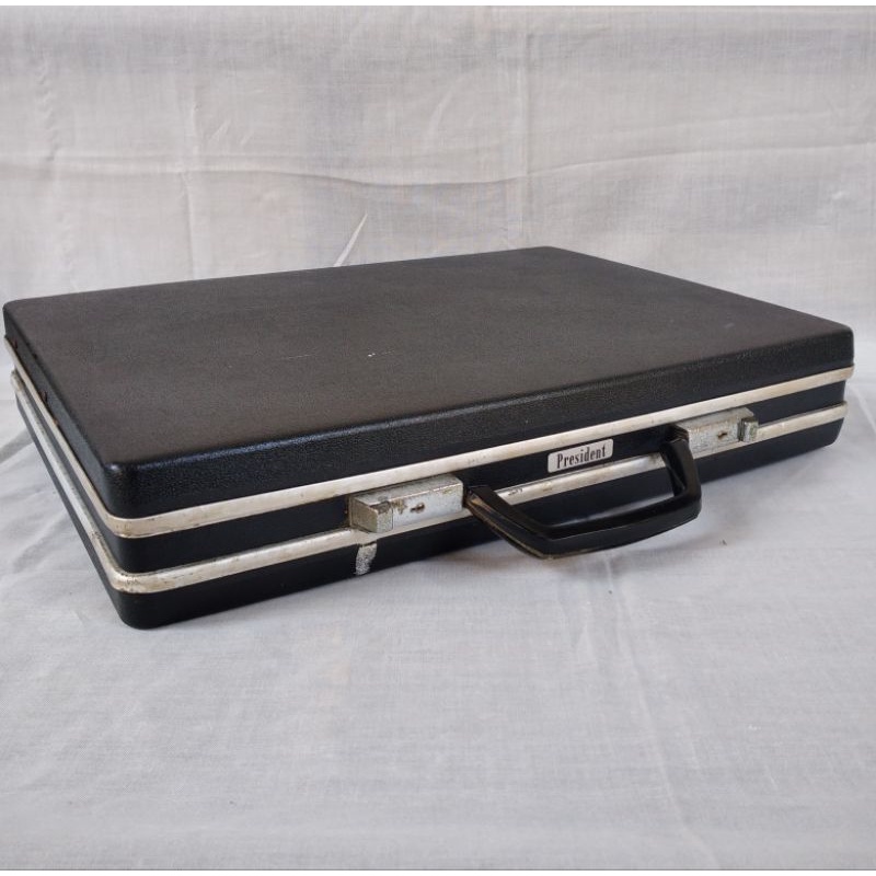 Jual tas koper merk president antik unik jadul vintage lawas kuno ...