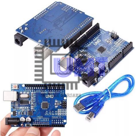 Jual ARDUINO UNO R3 ATMEGA328P SMD CH340 ATMEGA328P-PU + KABEL | Shopee ...