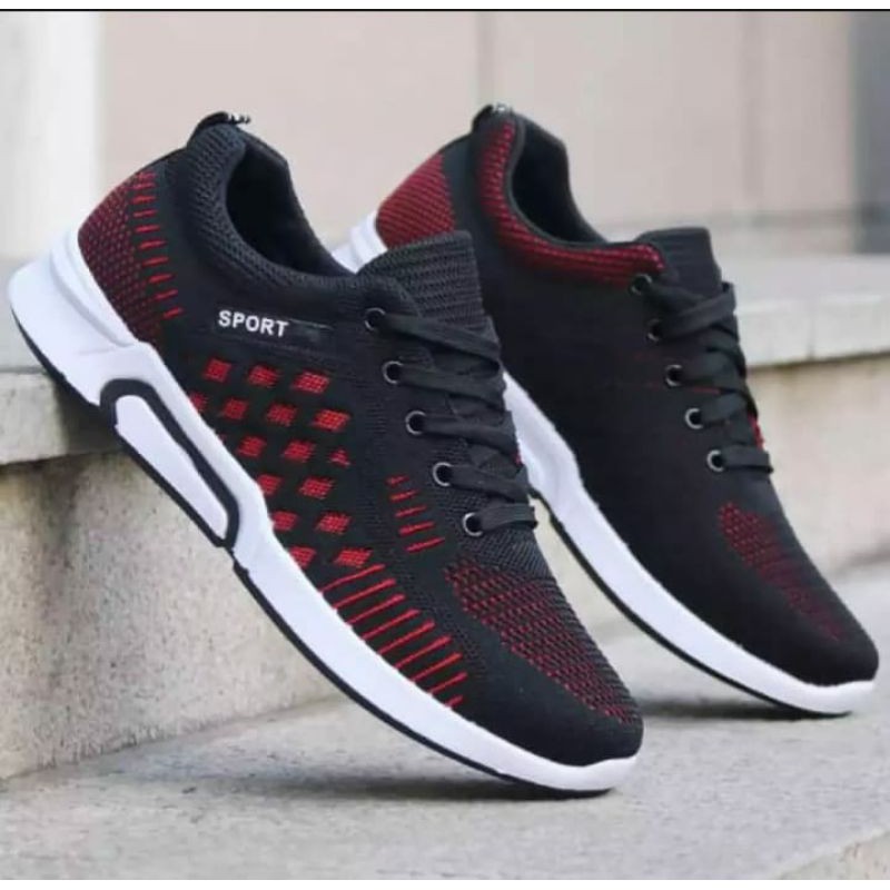 Jual Sepatu Pria Sepatu Sneakers Pria Sepatu Joging Pria Sepatu Kekinian (SPORT) | Shopee Indonesia
