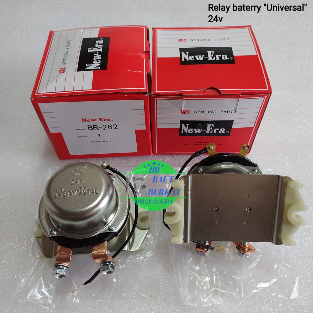 Jual relay battery universal new era baterai new era switch stater ...